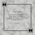 God of Wrath Book Review - A Blonde's Eye View